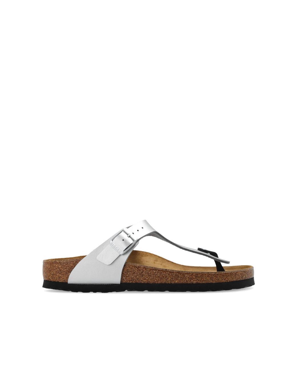 Birkenstock 'Gizeh Bs' Flip-Flops in White | Lyst