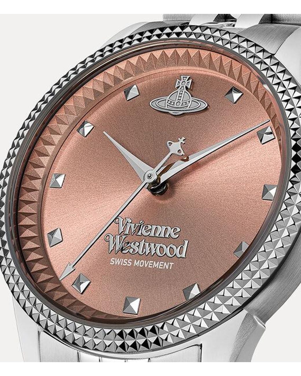 Vivienne Westwood Little Seymour Watch Stainless Steel in White | Lyst UK