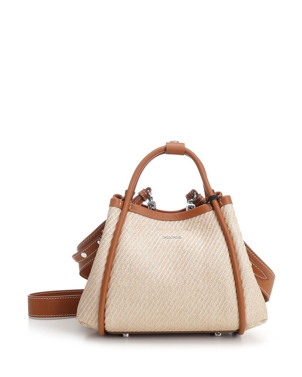 Max Mara Summer Marine Handbags in Natural | Lyst