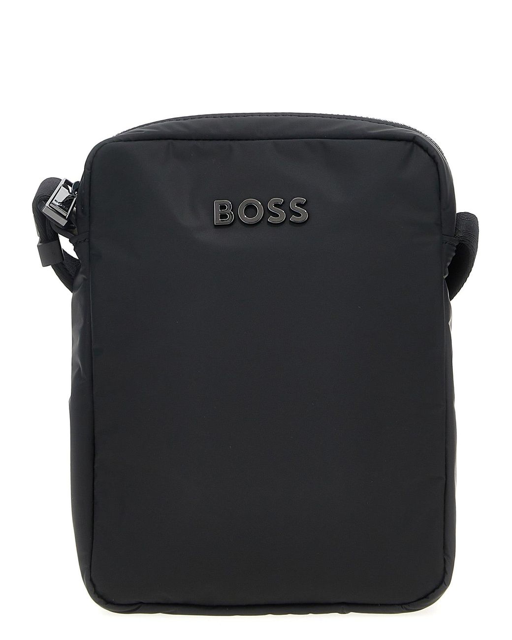 BOSS Logo Bag Crossbody Bags in Black for Men | Lyst