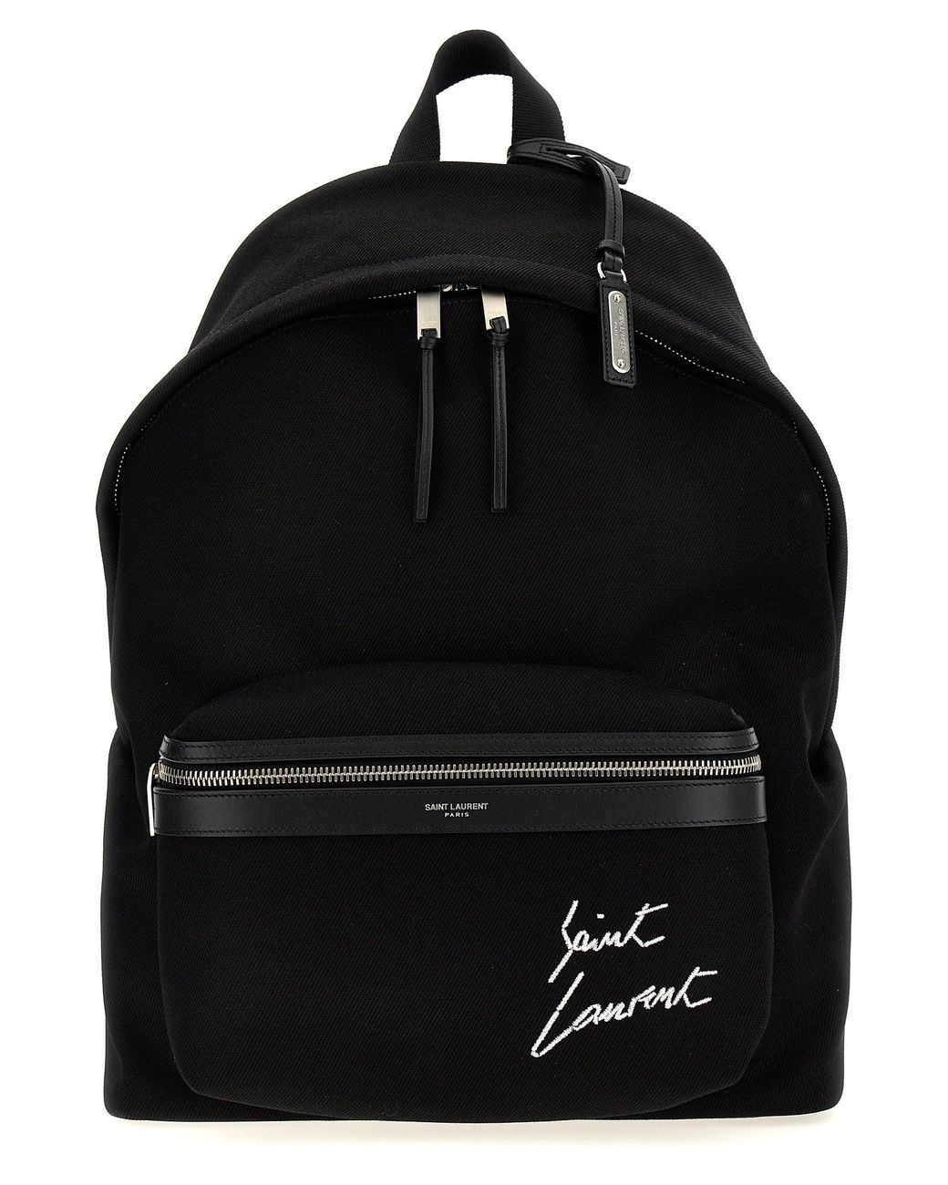 Saint Laurent 'City' Backpack in Black for Men | Lyst