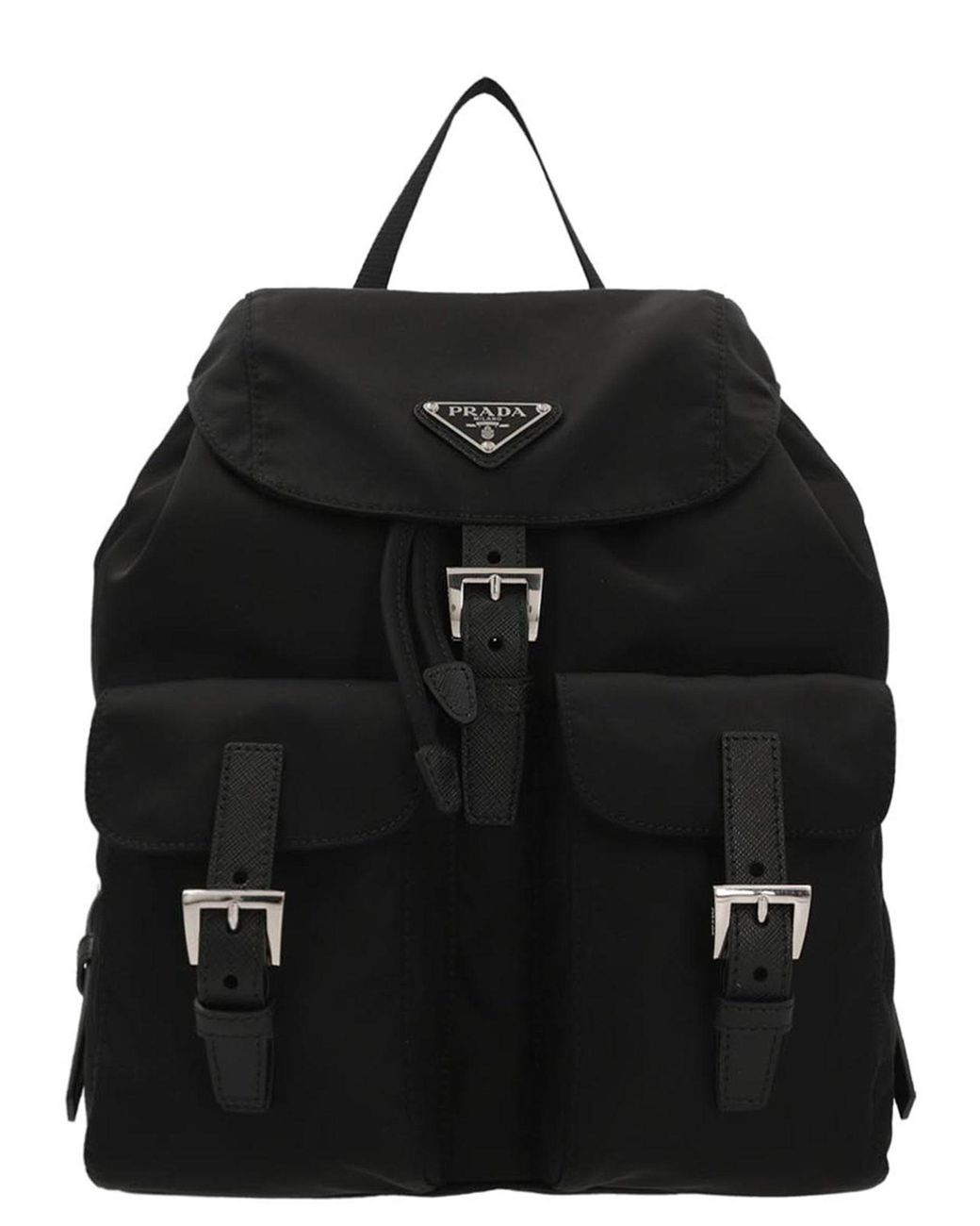 Prada Re-Nylon Small Backpack Backpacks in Black | Lyst