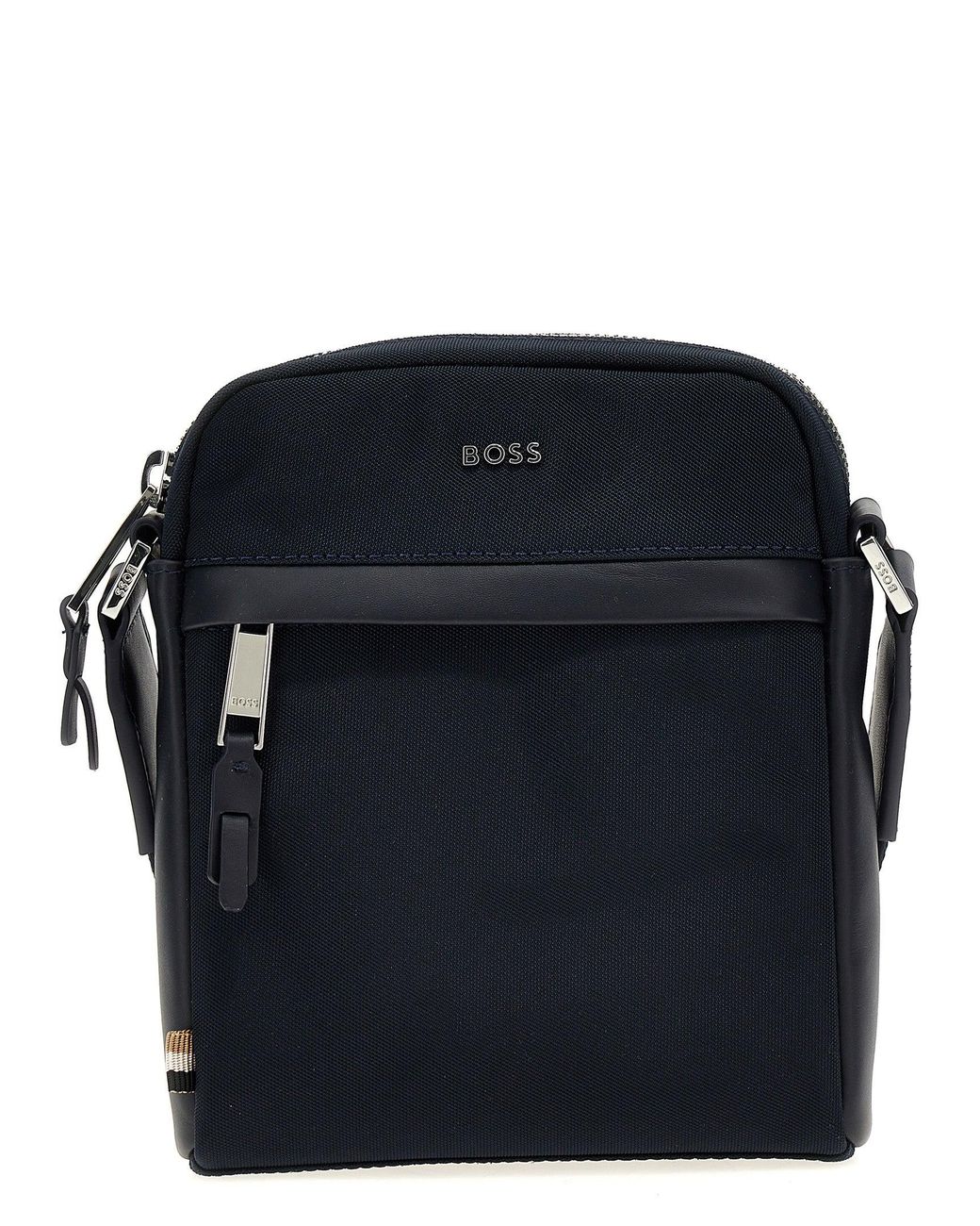 BOSS Highway N Crossbody Bags in Blue for Men | Lyst
