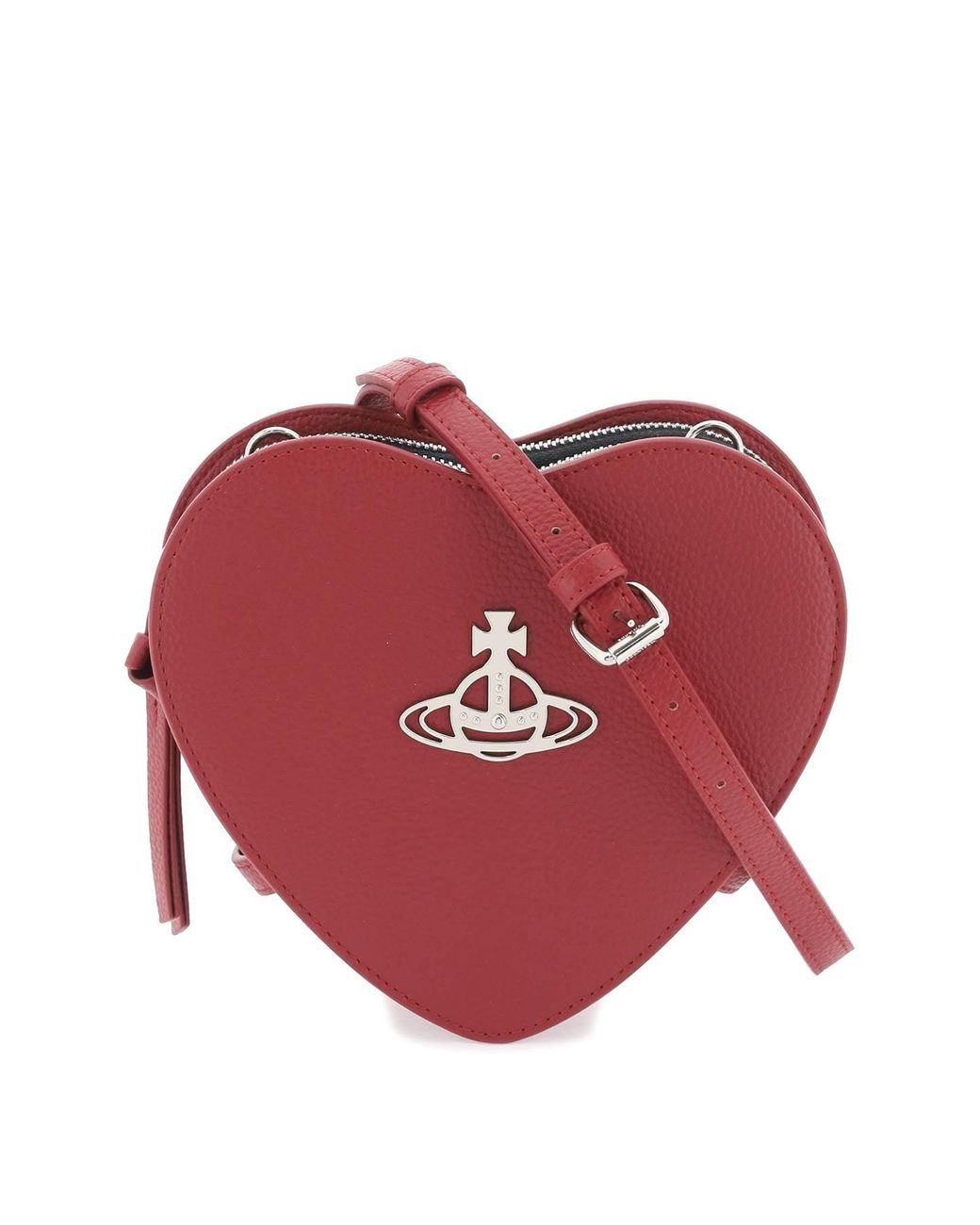 Vivienne Westwood Louise Heart Crossbody Bag in Red | Lyst