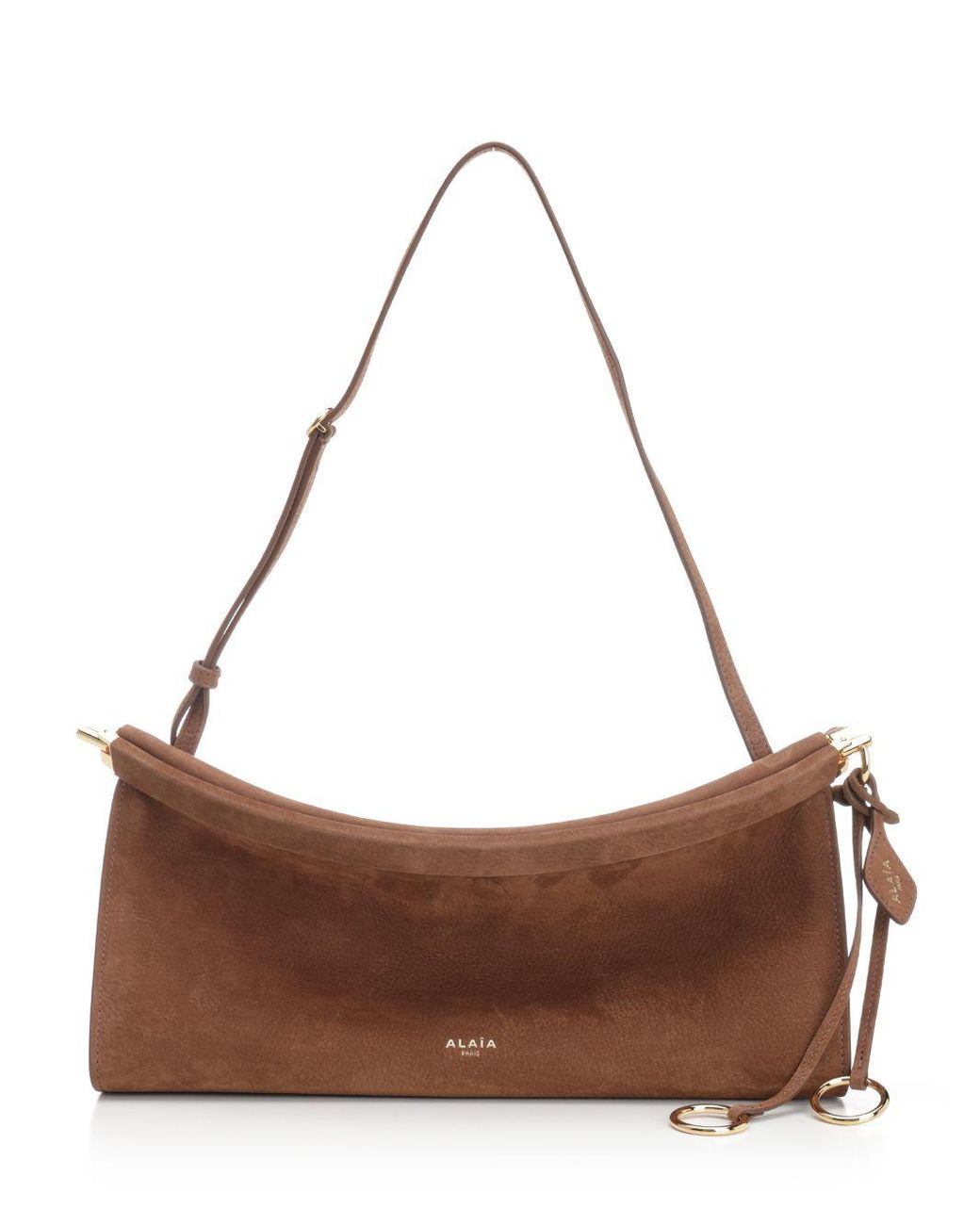 Alaïa East West Shoulder Bags in Brown | Lyst