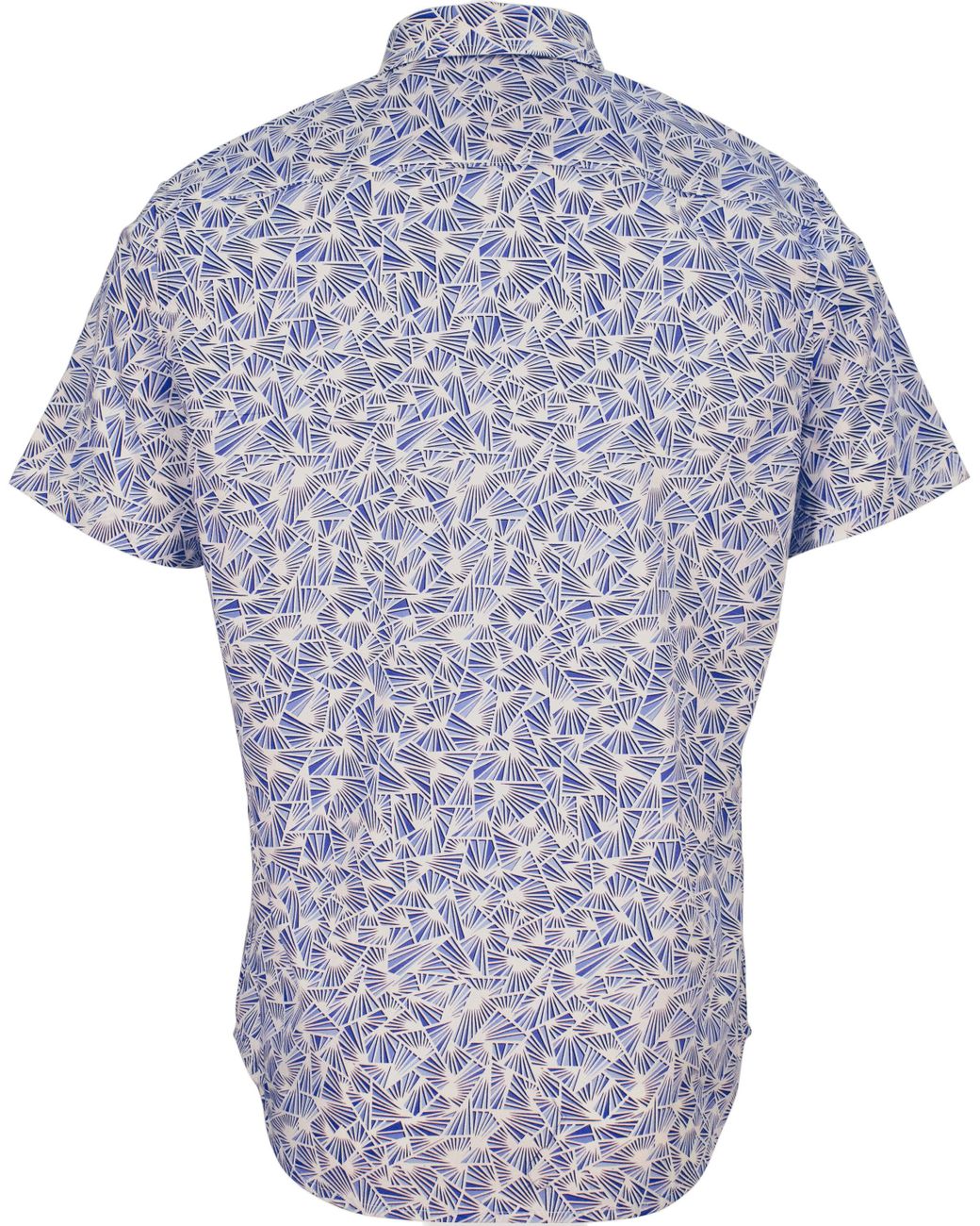 lords of harlech George Geo Laser Cut Shirt in Blue for Men | Lyst