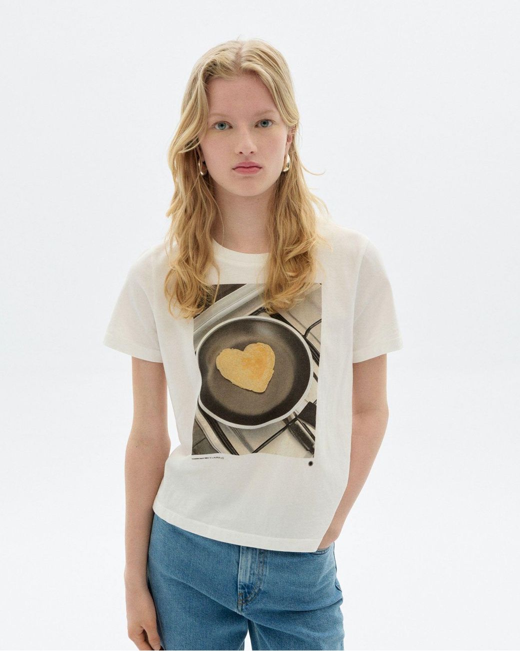 Thinking Mu Pancake Ida T-Shirt in White | Lyst UK