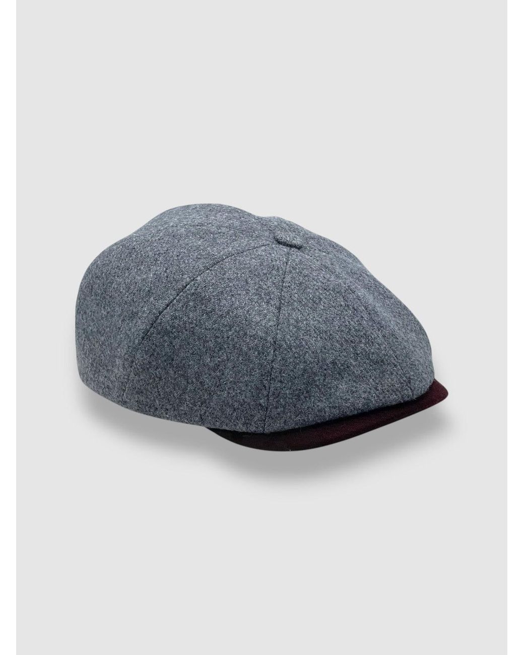 Mister Miller - Master Hatter Jack's Bluff Newsboy Cap in Blue for Men ...