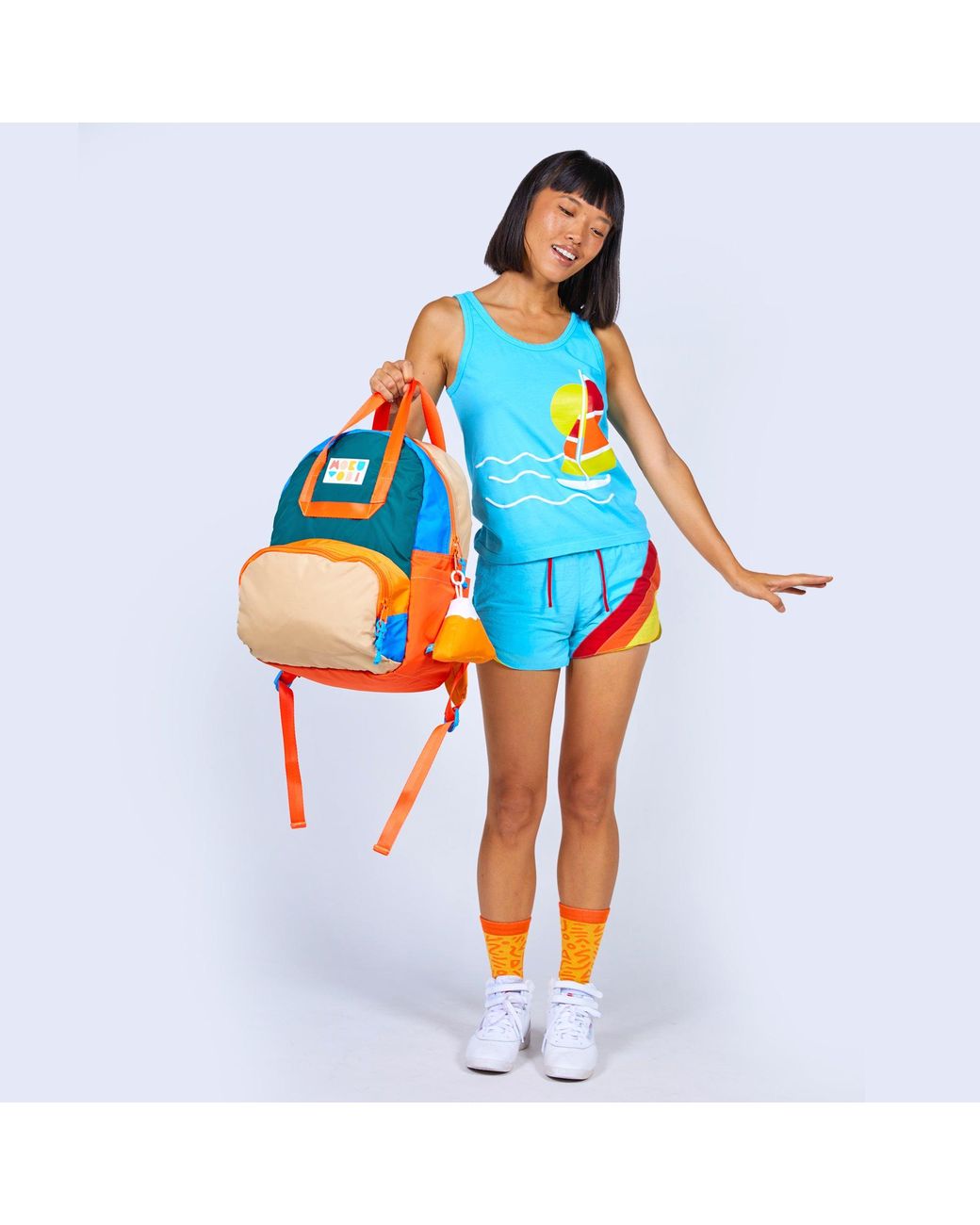 Mokuyobi Heat Wave Atlas Backpack in Blue | Lyst