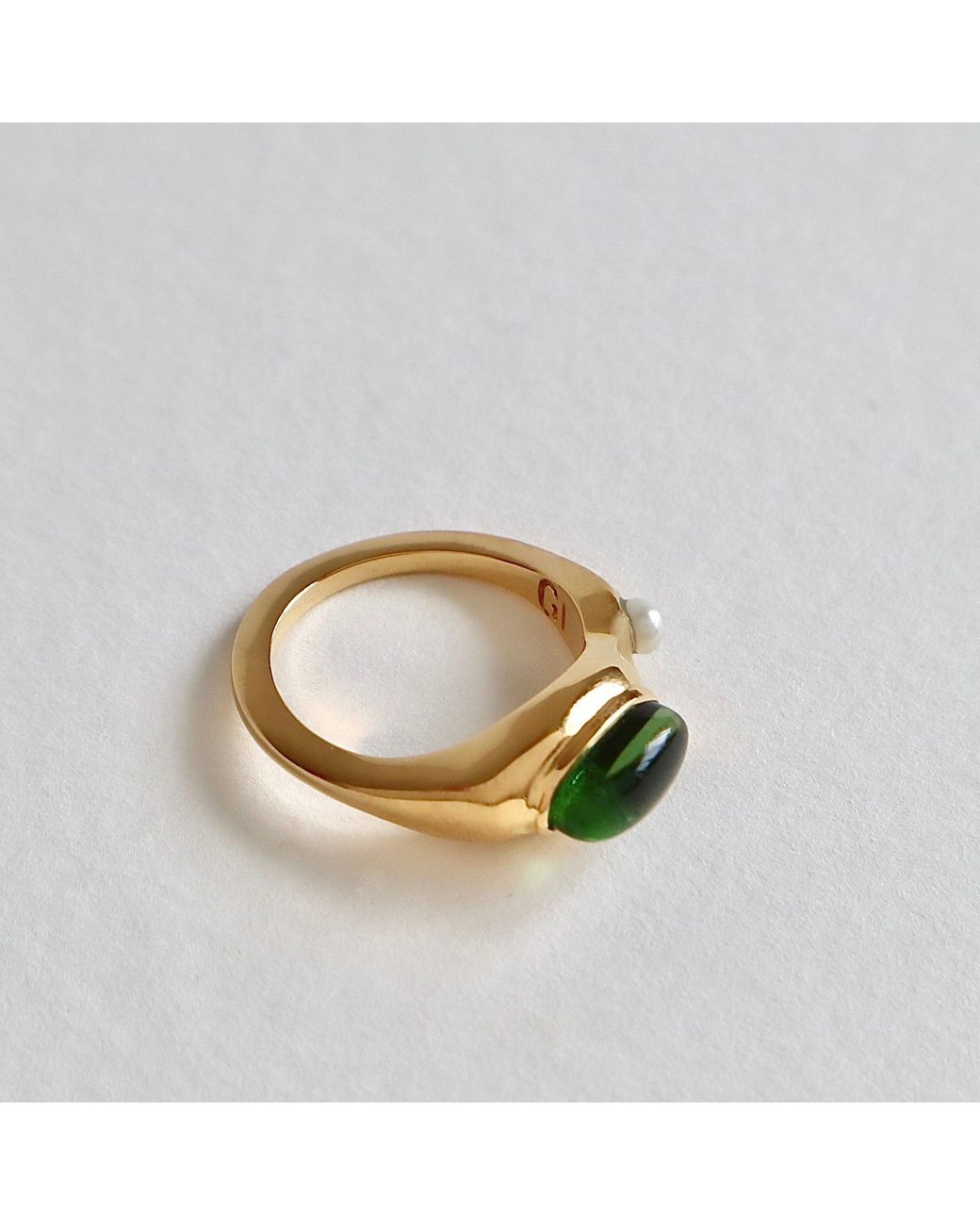 Gem Island Chira Ring in Metallic | Lyst