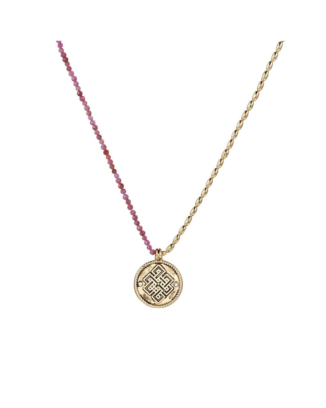 Aurozia Three Charms Venus Bound The Endless Love Knot Crystal Beaded ...