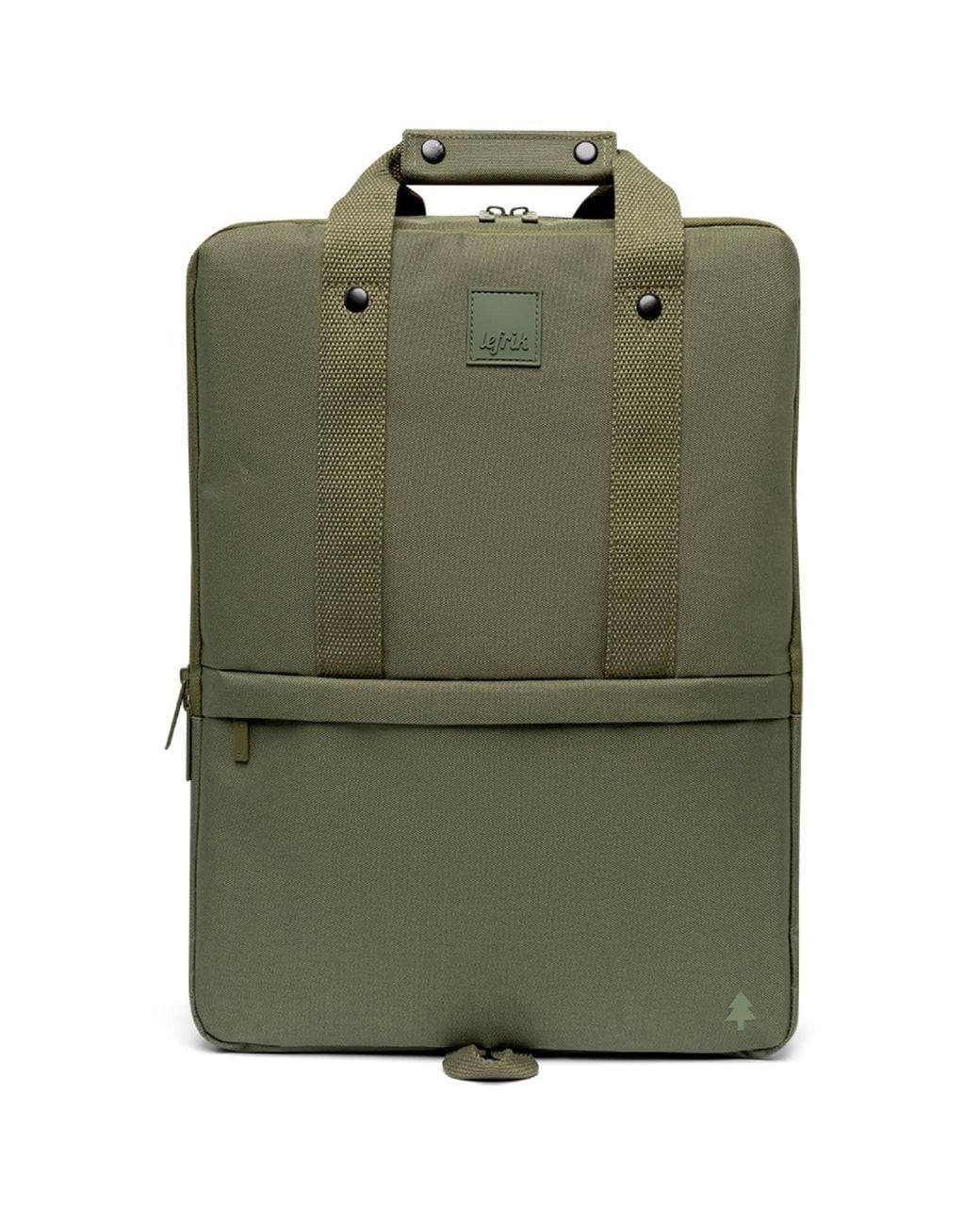 Lefrik Daily Backpack in Green | Lyst UK