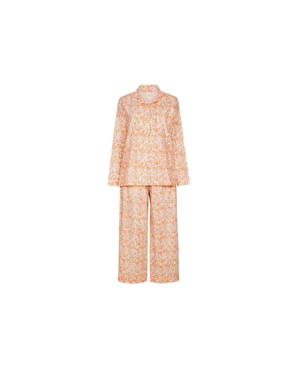 Mooch Cotswolds Cotton Pyjamas in Pink | Lyst UK