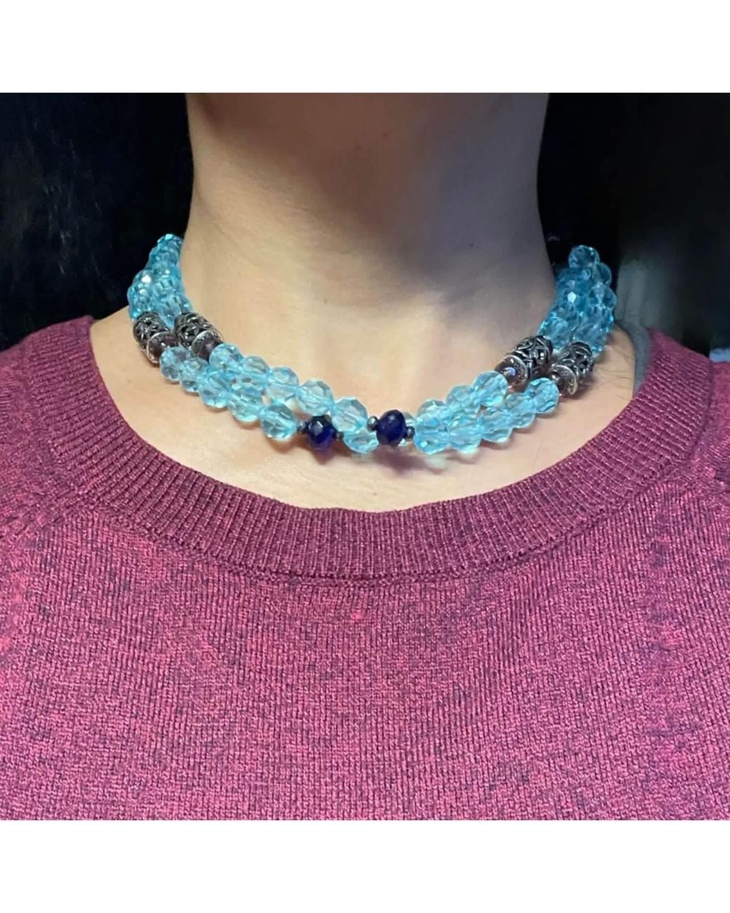 Amy Delson Jewelry Blythe in Blue | Lyst UK