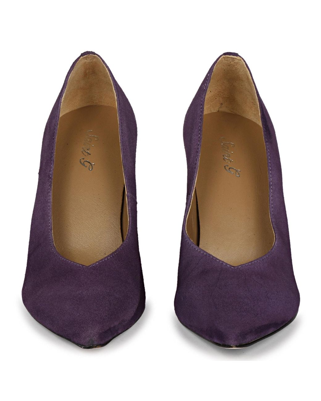 Saint G. Pamina Studded Pumps in Purple | Lyst