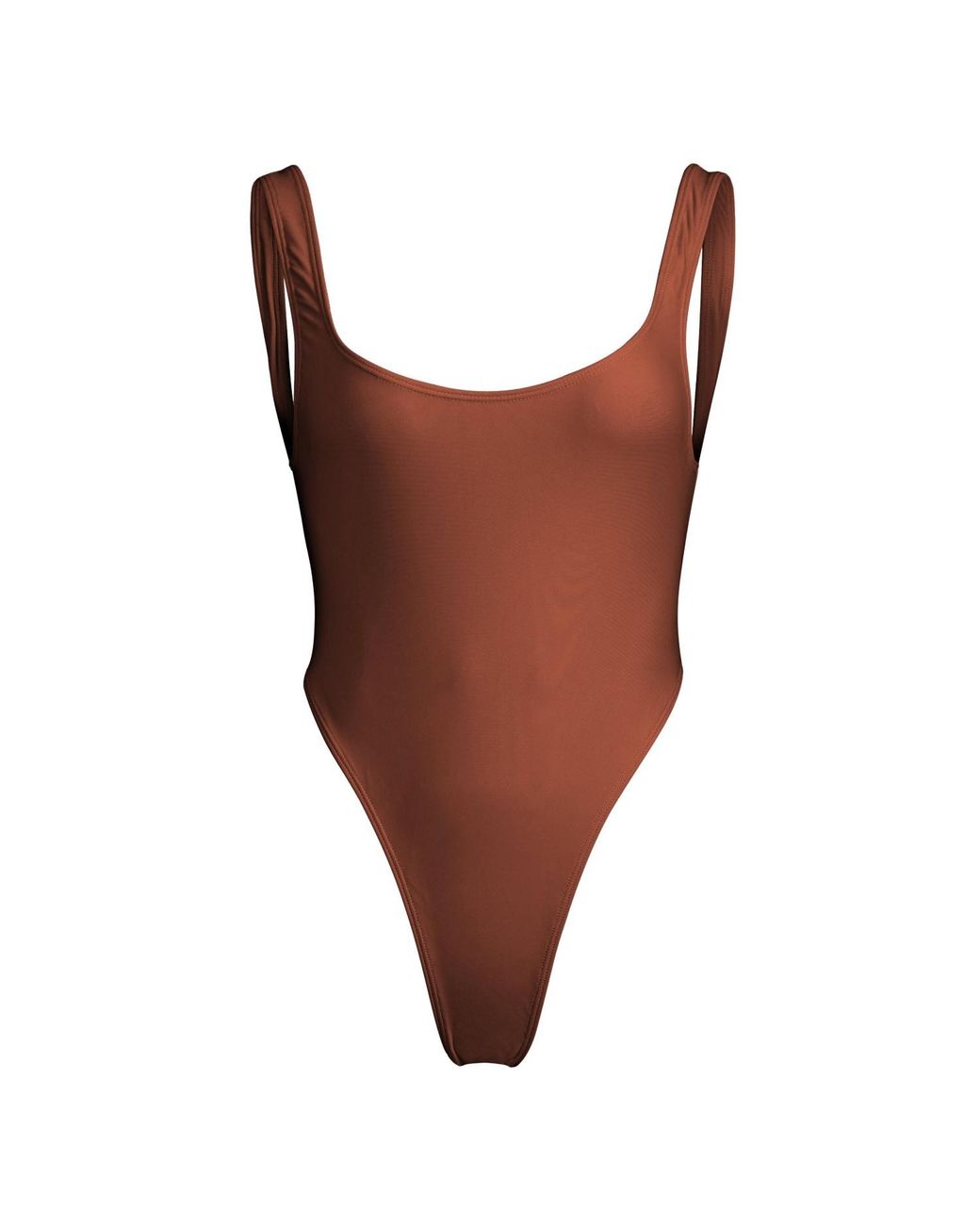 Minimale Animale Nolita Suit One Piece Swimsuit in Brown | Lyst UK