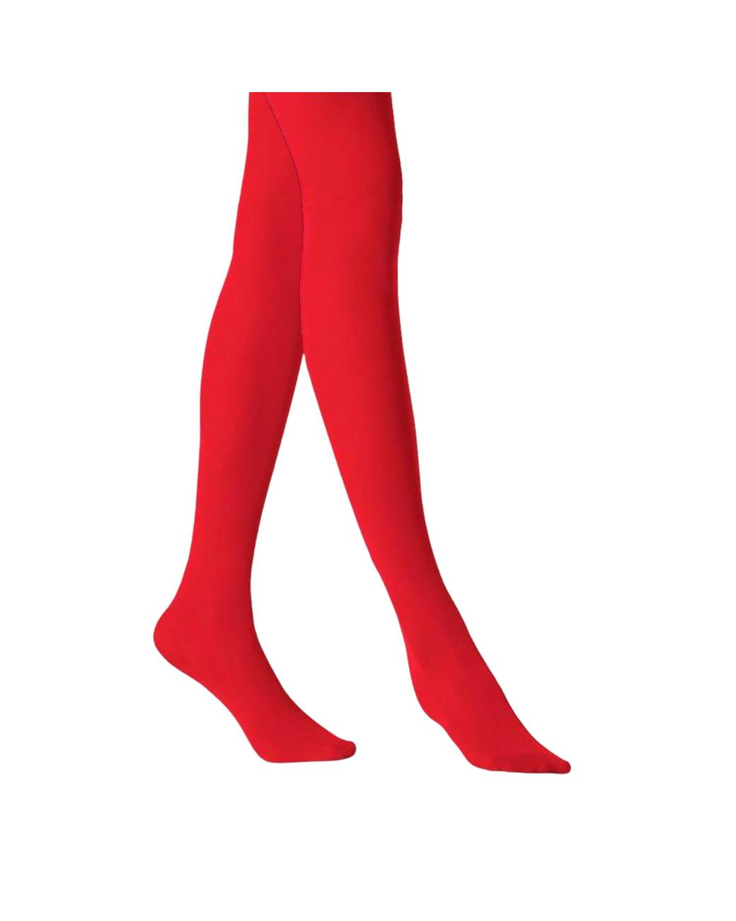 HIGH HEEL JUNGLE by KATHRYN EISMAN Cherry Luxe Opaque Tights in Red | Lyst