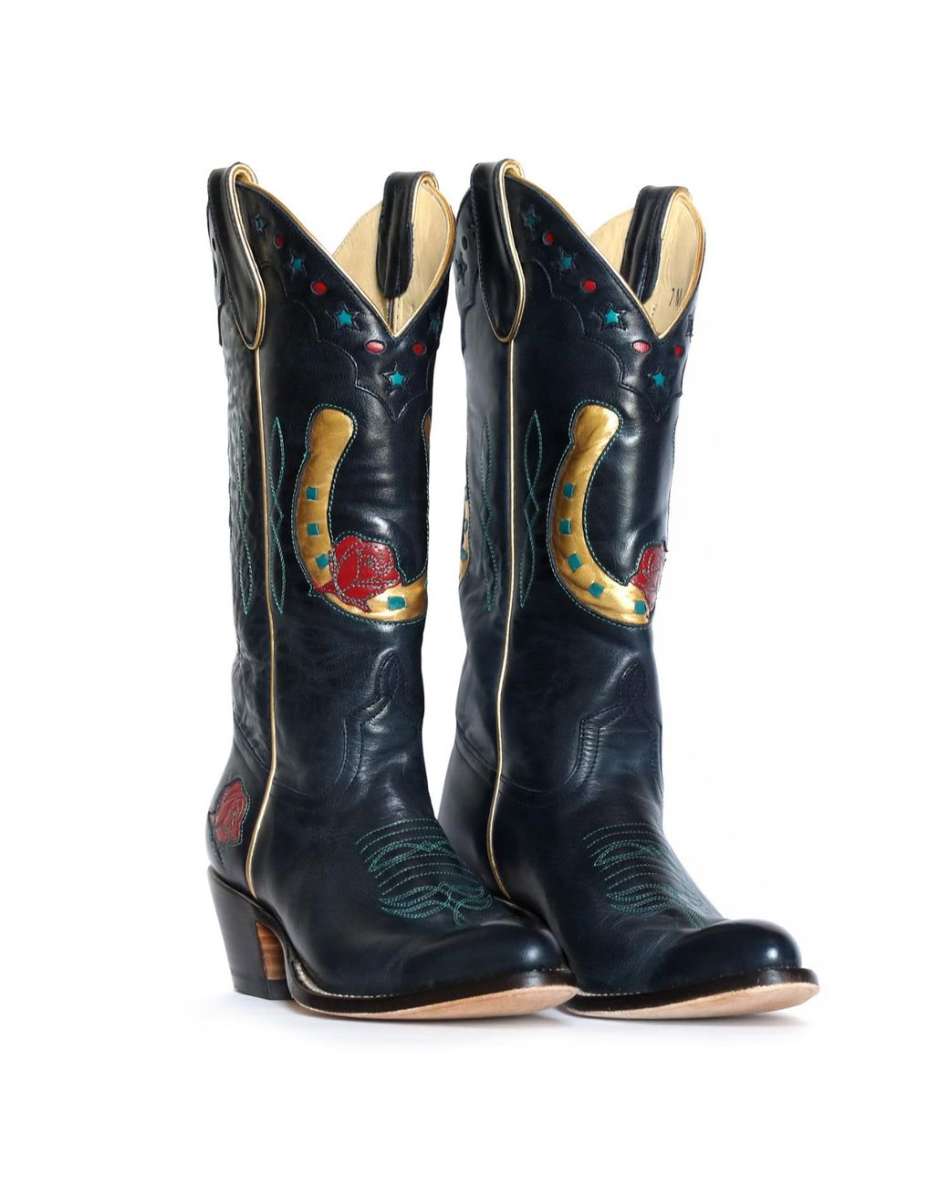 Fraulein Boot Company Horse Girl Cowboy Boot in Blue | Lyst