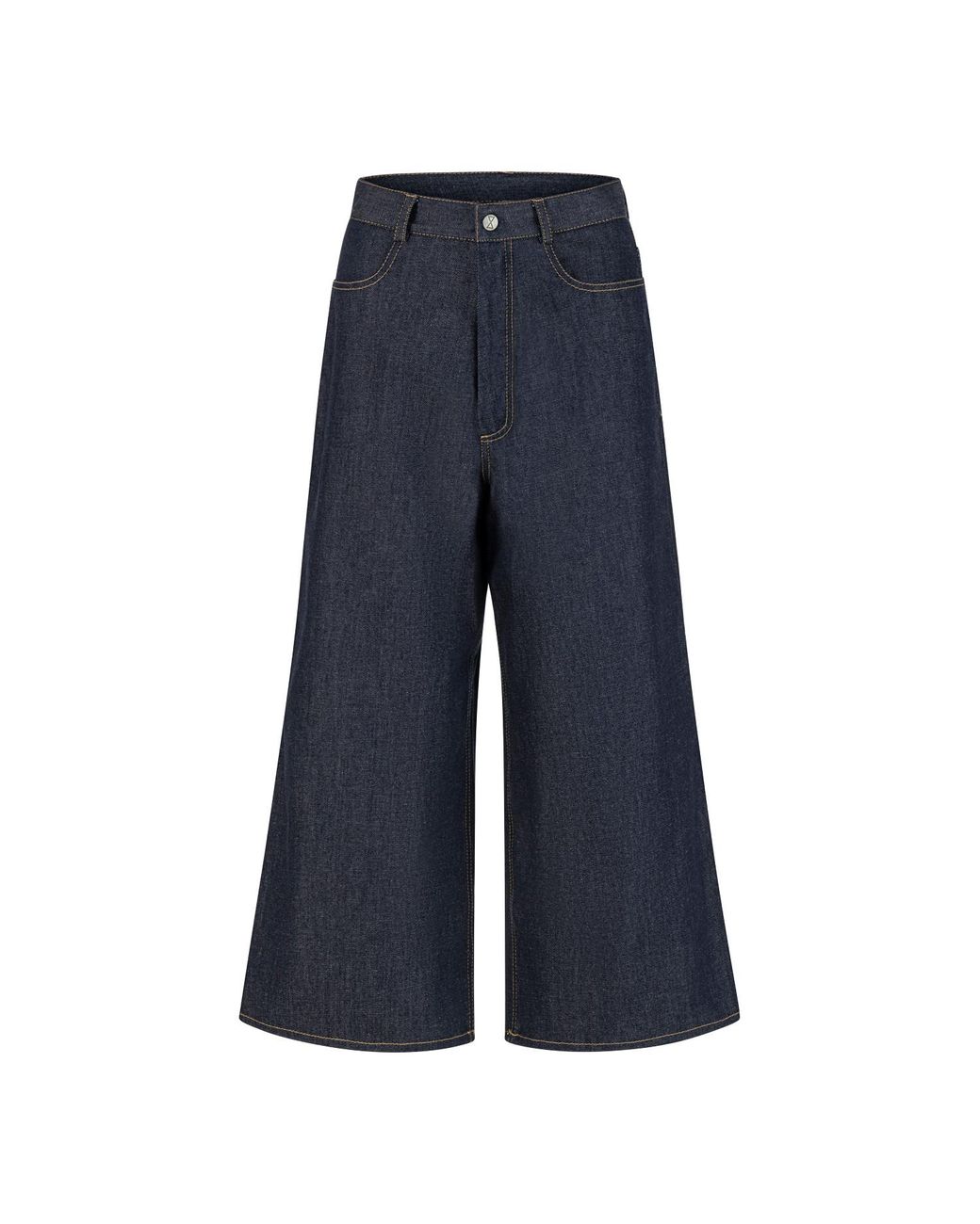 Clothes by Locker Room Wide-Leg Denim Jeans in Blue | Lyst
