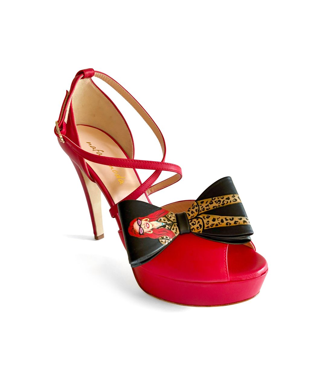 Nafari Moda Patricia Field Bow in Red | Lyst UK