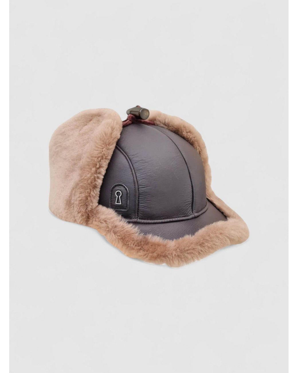 Mister Miller - Master Hatter Neutrals Fisken's Reversible Shearling ...