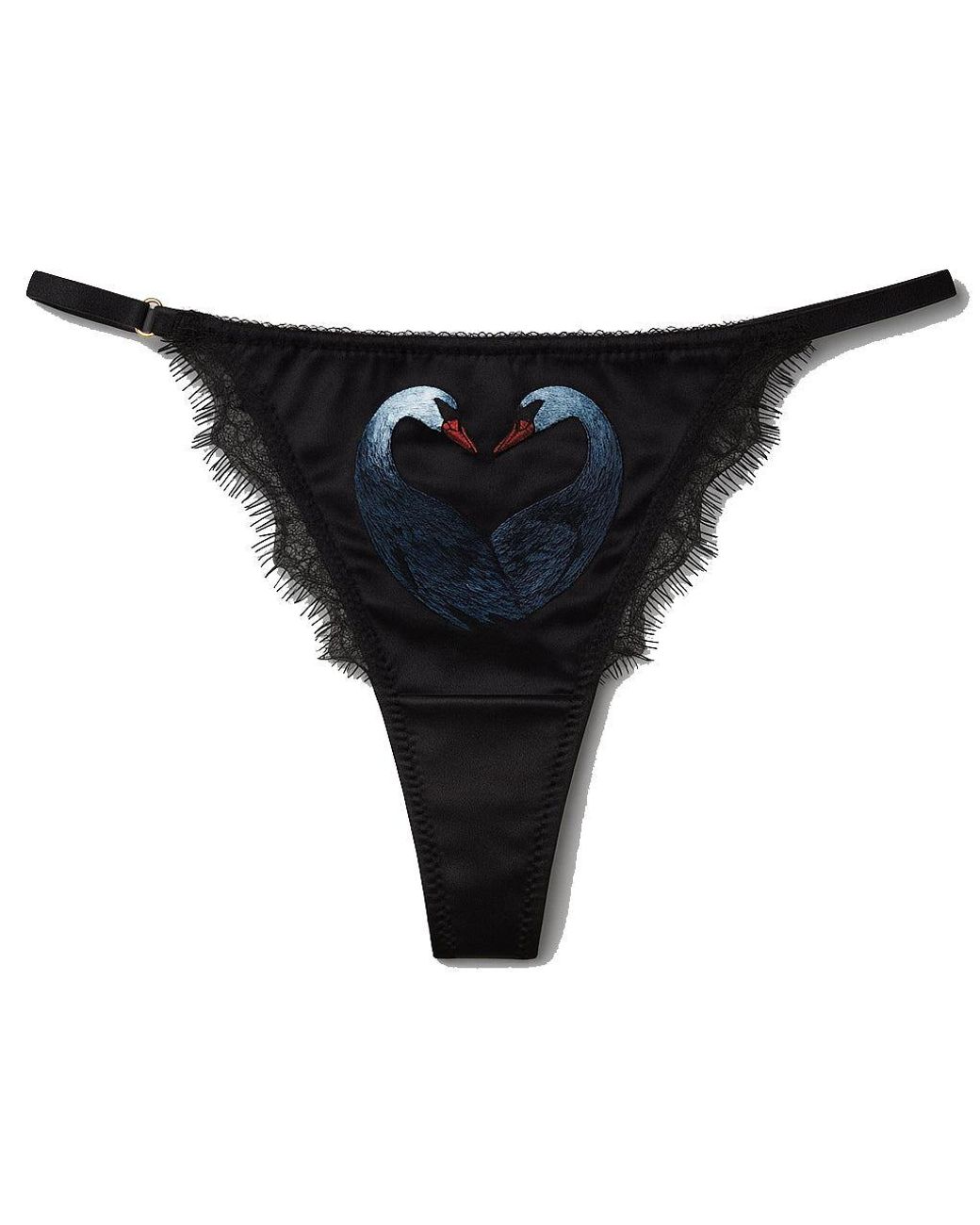 Noblesse Oblige Swan String in Black | Lyst UK