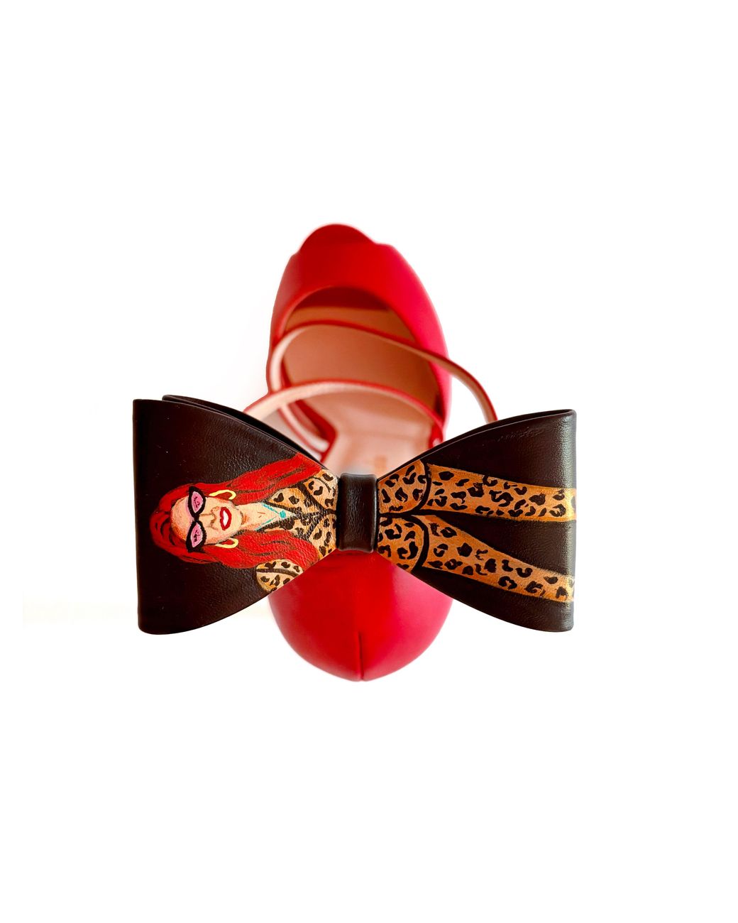 Nafari Moda Patricia Field Bow in Red | Lyst UK