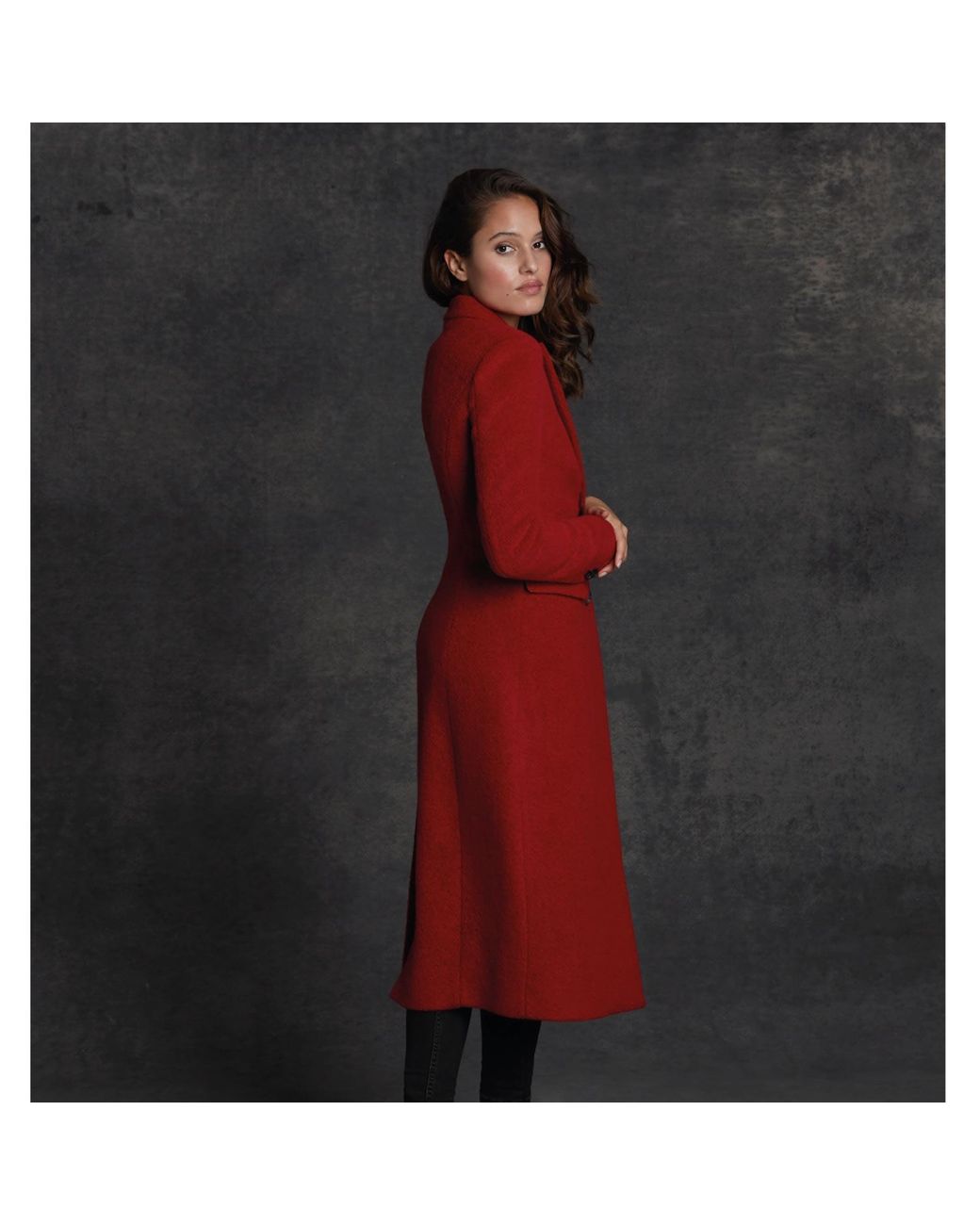 Vulto Bellucci Coat in Red | Lyst