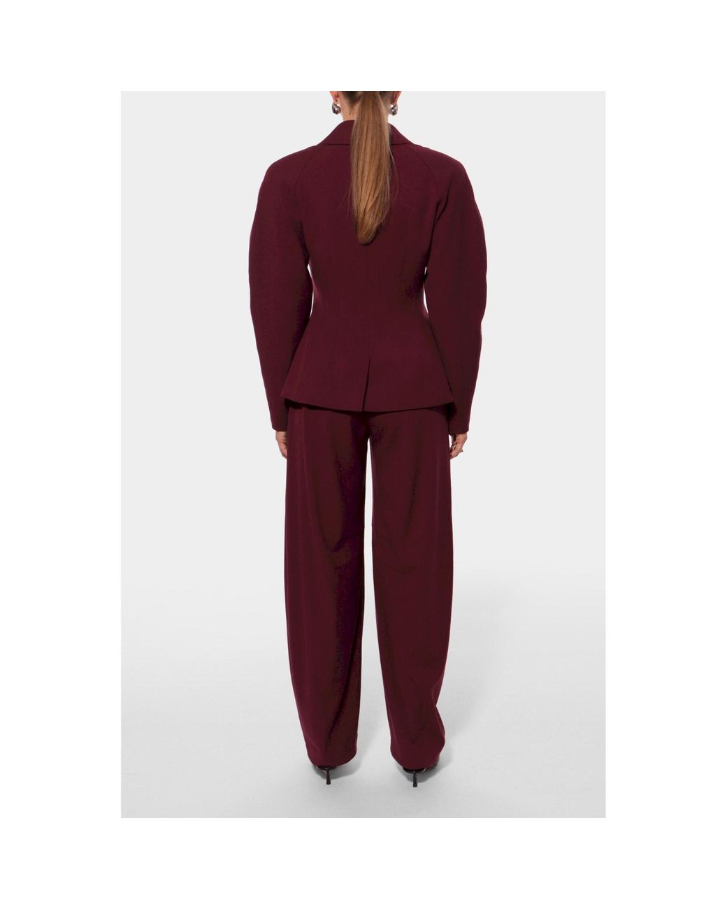 AGGI by HALEWSKI Rovena Burgundy Wine in Purple | Lyst