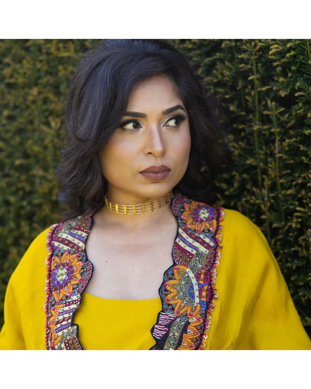Meraki by Rashmi Bajaj Petite Plated Choker Necklace in Metallic | Lyst UK