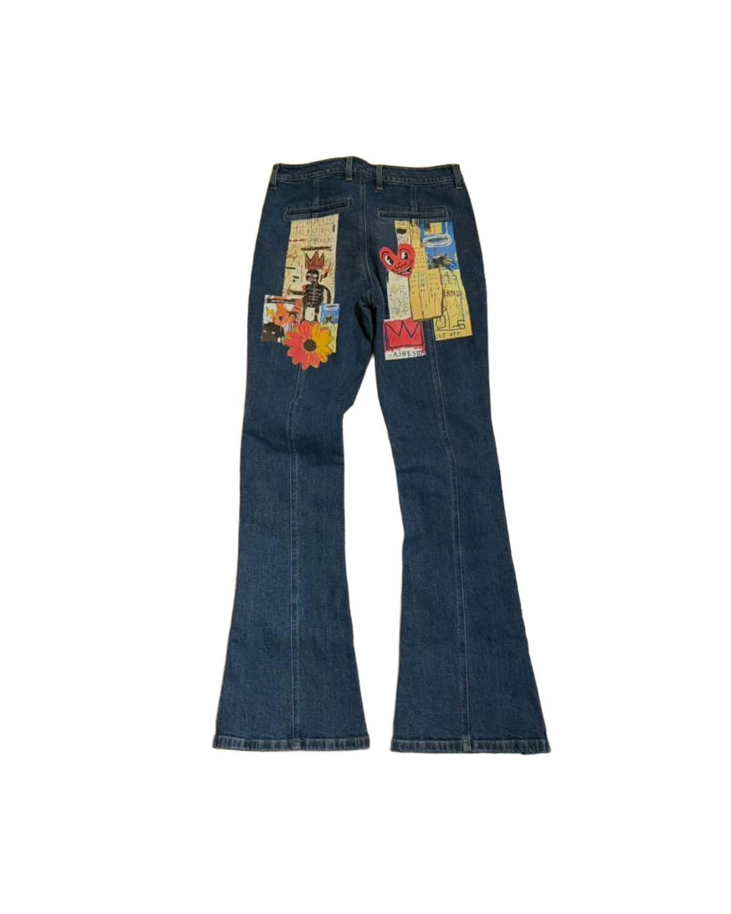 Circular Path X Love Tara Zelda Zipper Jean in Blue | Lyst UK