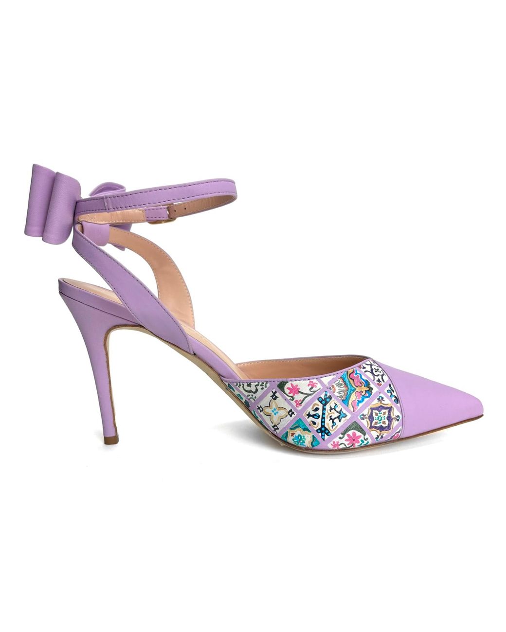 Nafari Moda Azuleja Pumps in Metallic | Lyst