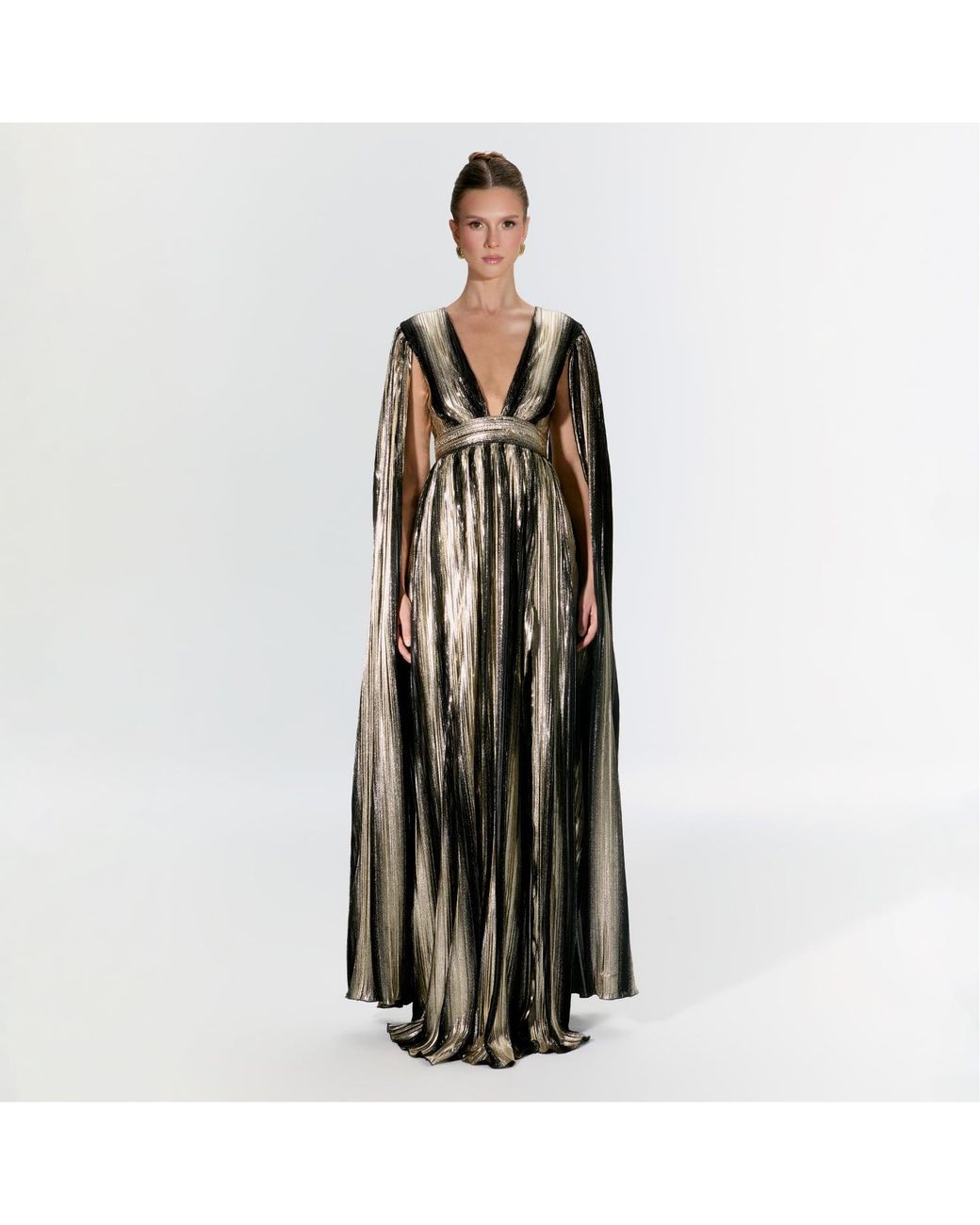 Nur Karaata Hampton Gown in Black | Lyst