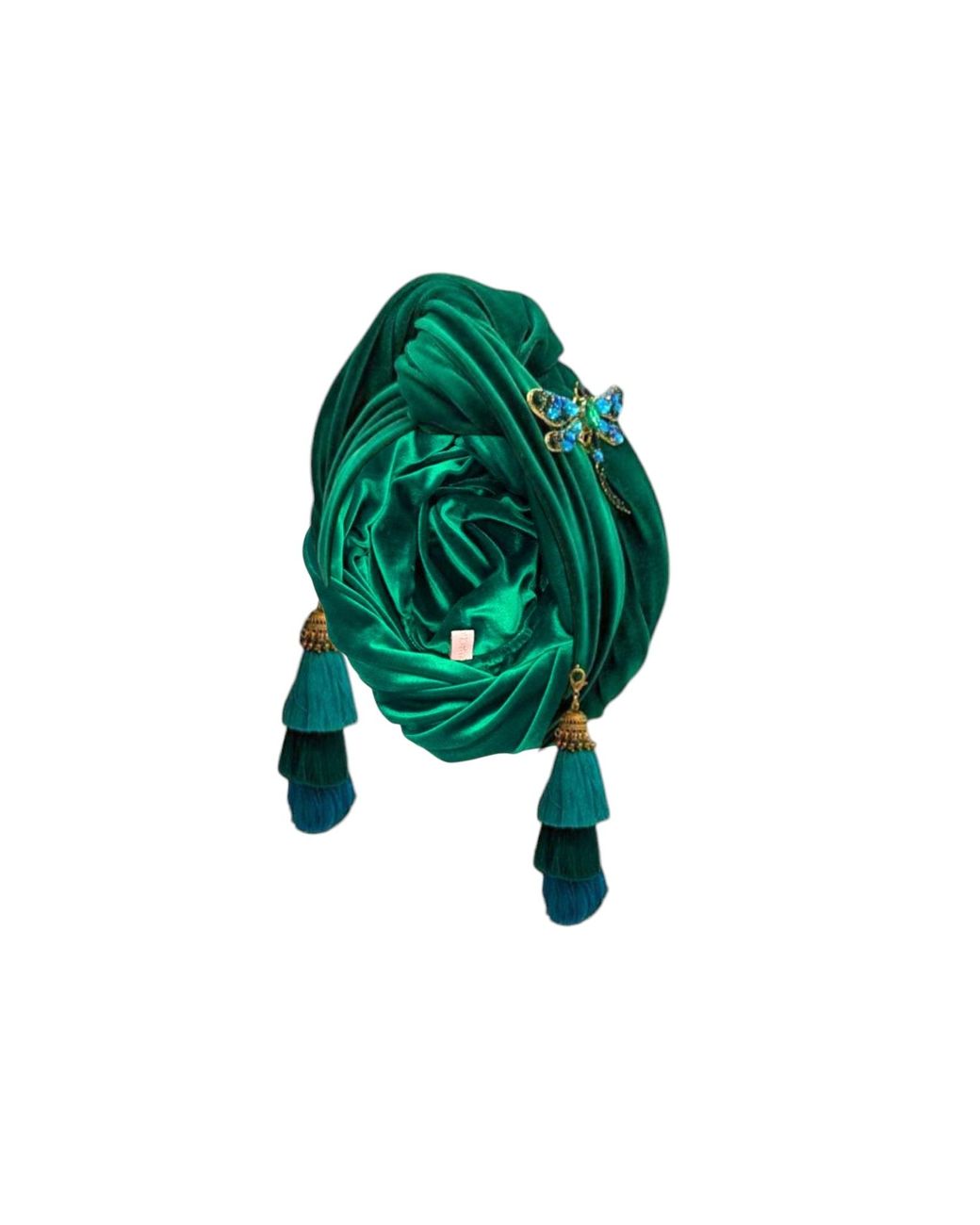 Julia Clancey Miami Kelly Dragon Fly Swinglette Turban in Green | Lyst