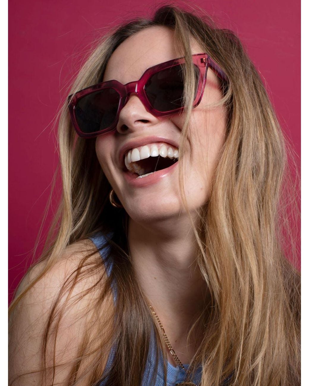 ZOË DE PASS EYEWEAR Kate Raspberry in Pink | Lyst