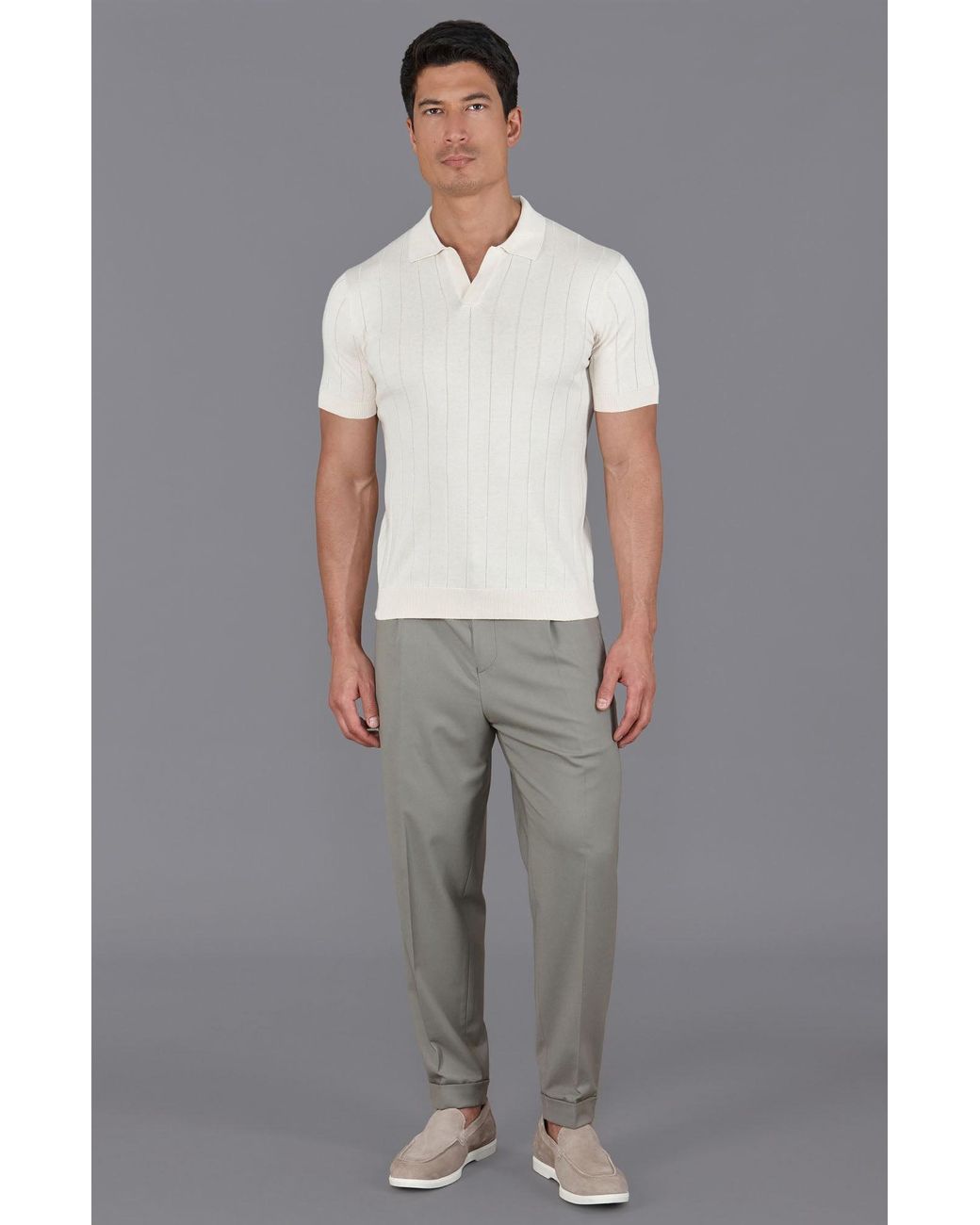 Paul James Knitwear Neutrals Ultra Fine Cotton Riley Selection Knit ...