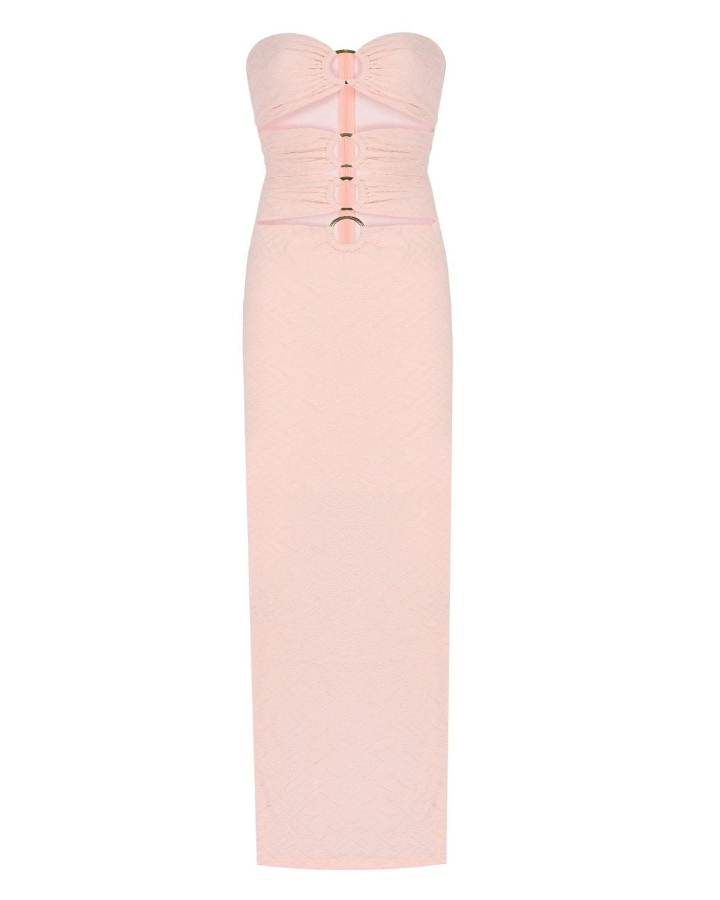 No'design Crown Strapless Fish Shape Dress in Pink | Lyst UK