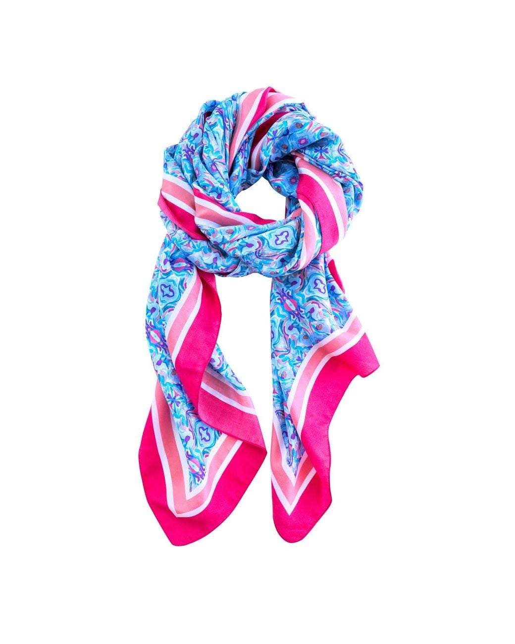 Evelyn & Kate Elegant All Silk Scarf, C Pattern in Pink | Lyst UK