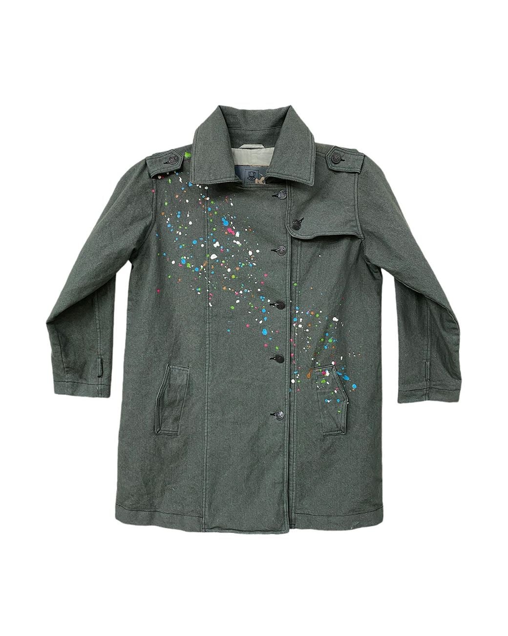 Zasta Studio Color Palette Raw Denim D Five in Green for Men | Lyst