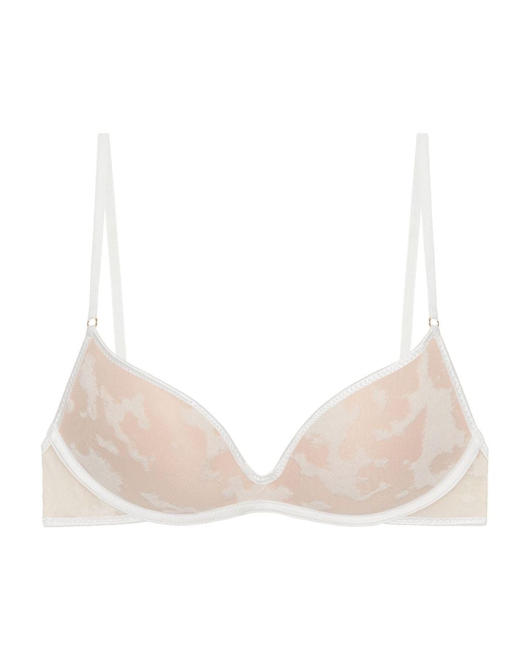 Perilla Lingerie Harlow Bra Monocup Push Up Off in Natural | Lyst