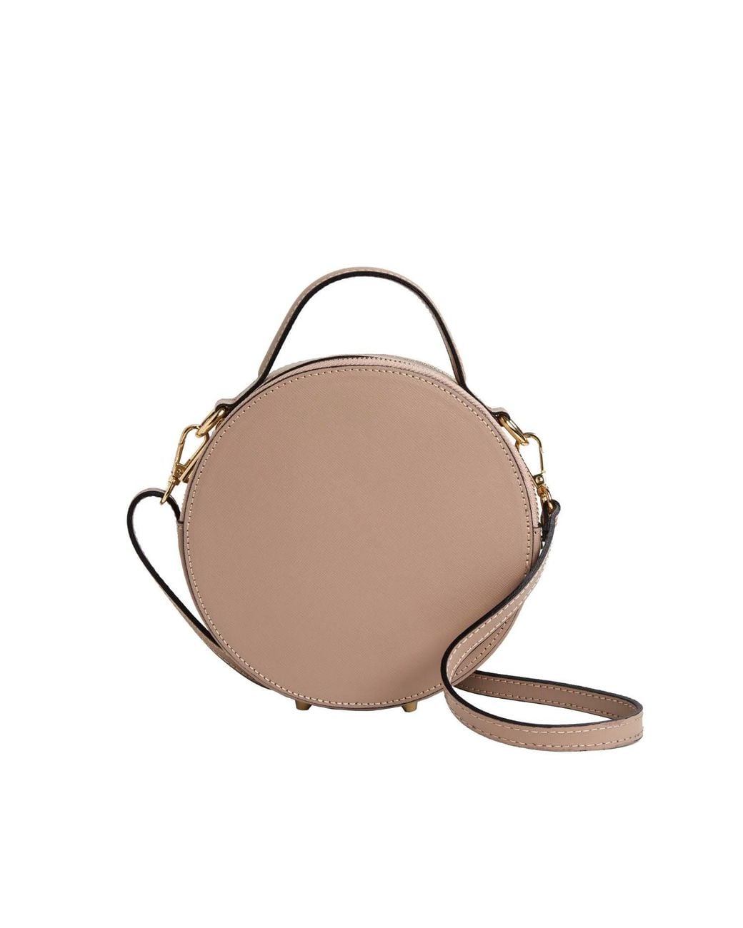 Betsy & Floss Rome Round Circle Crossbody Bag in Brown | Lyst