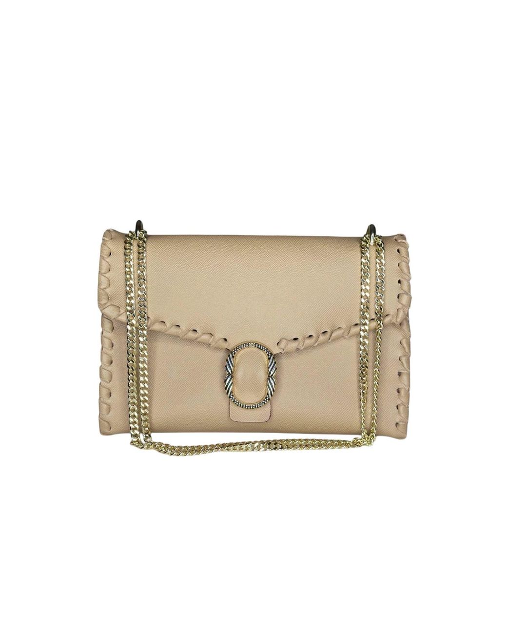 Ruj Heritage Neutrals Shoulder Bag Caffellatte in Natural | Lyst UK