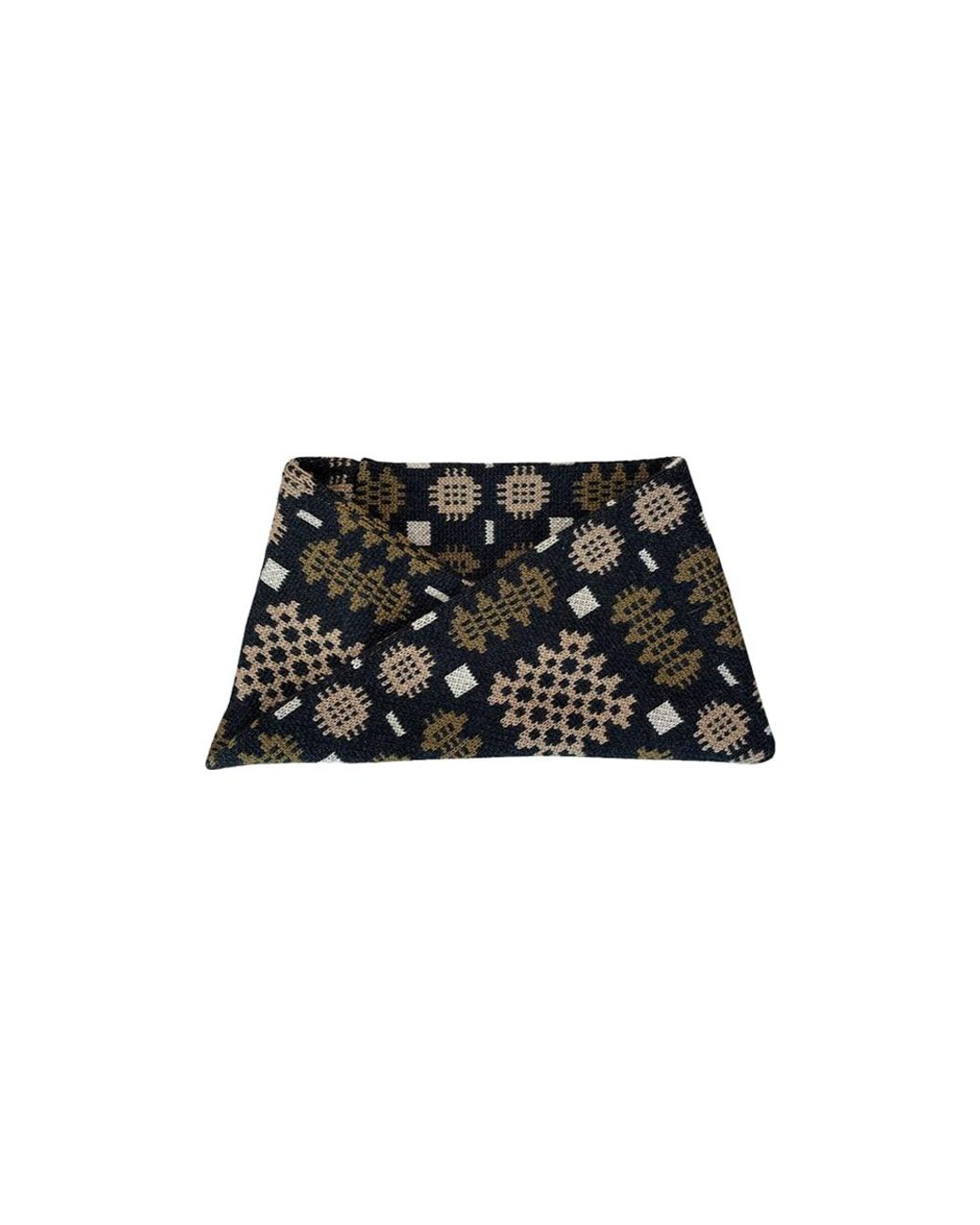 Mabli Carthen Merino Head Wrap in Black | Lyst UK