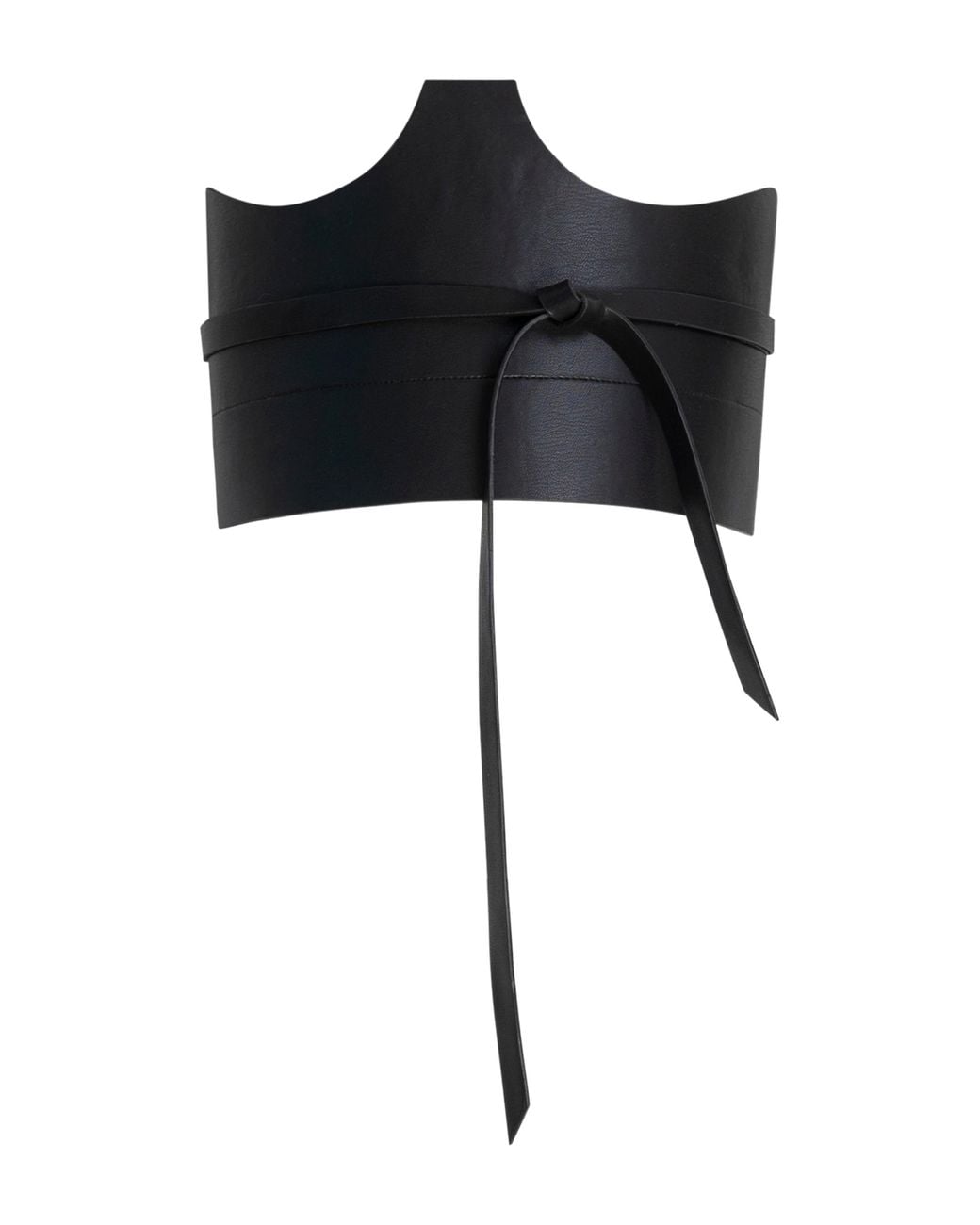 Circular Path X Amanda Murray Reversible Cut Out Corset Belt in Black ...