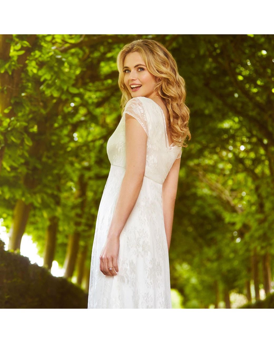 Alie Street London Evangeline Bridal Gown in Gray | Lyst