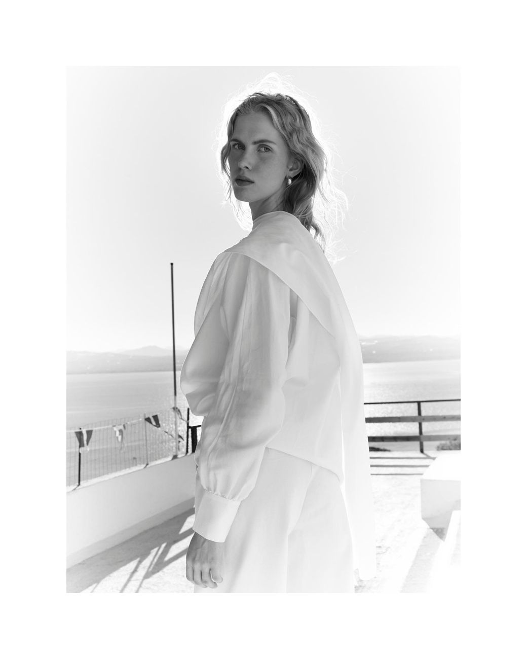 NAZLI CEREN Jill Blouse in White | Lyst
