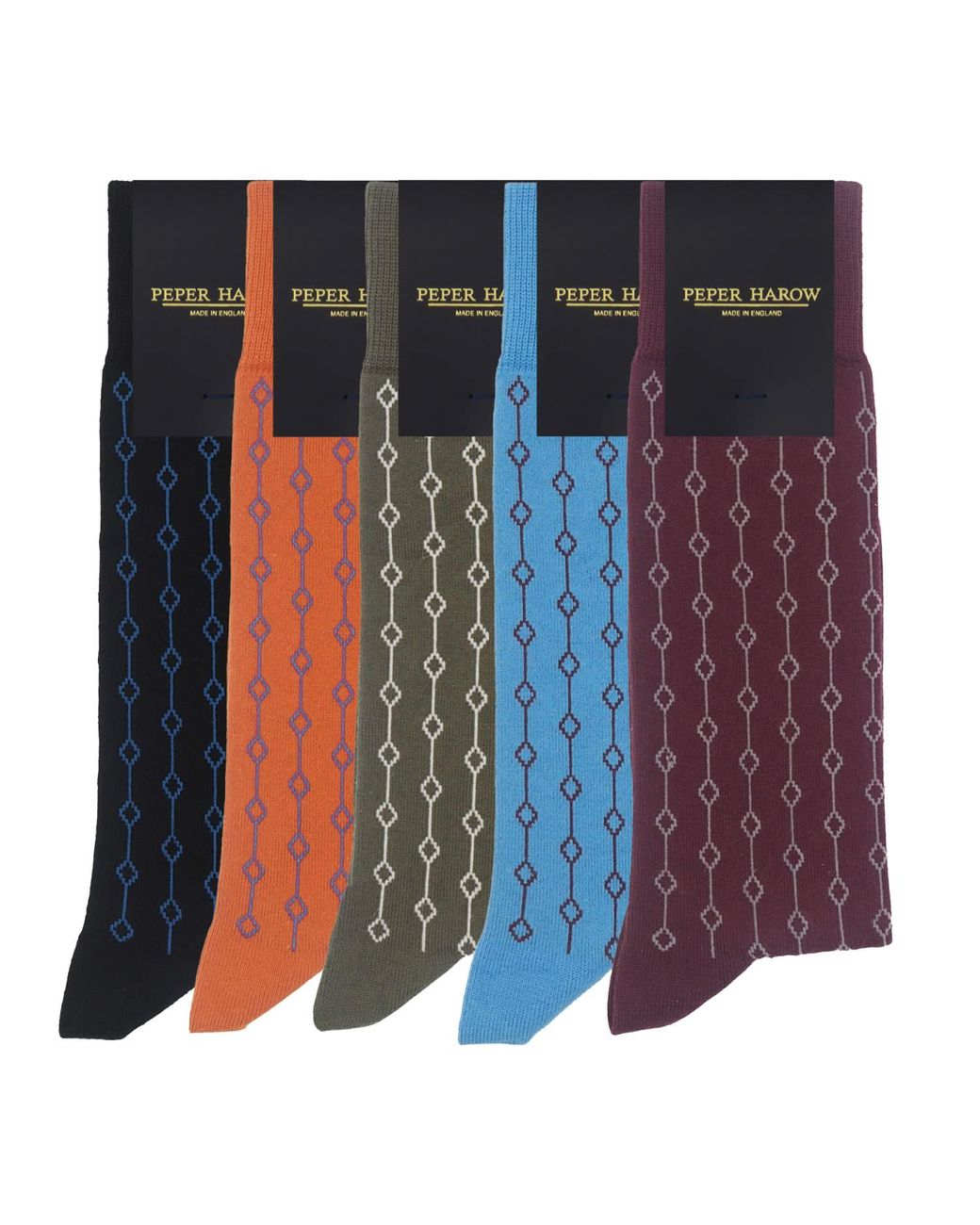 Peper Harow - Made in England Beads Socks in Blue for Men | Lyst UK