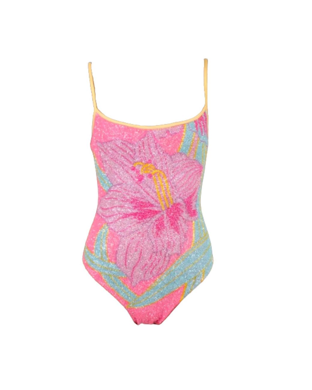 Oceanus Tiffany Beaded Swimsuit Oceanus X By Poppy in Pink | Lyst UK