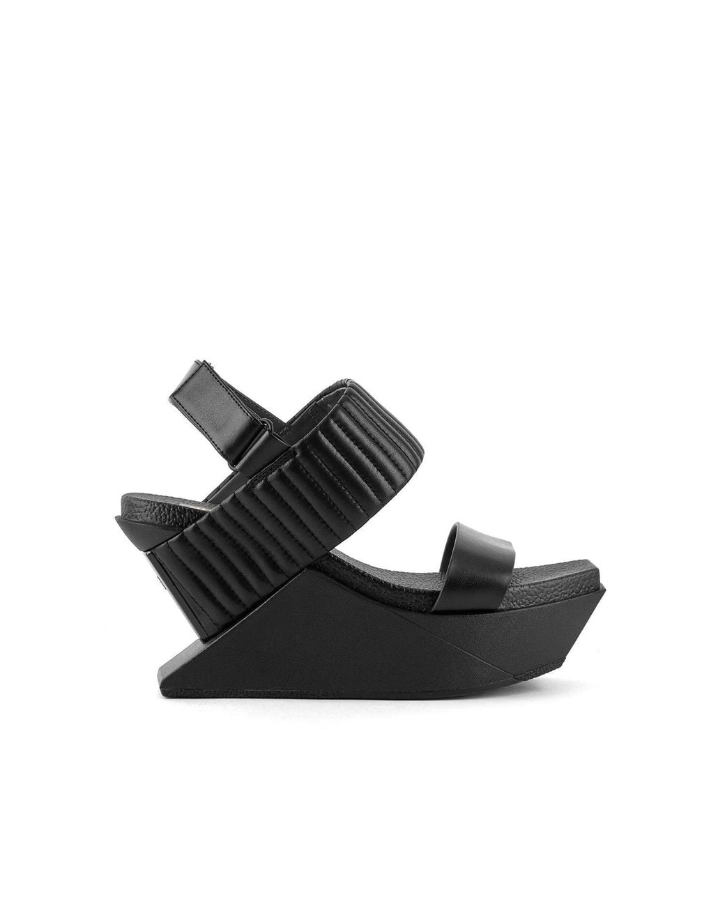 United Nude Delta Wedge Puffier in Black | Lyst