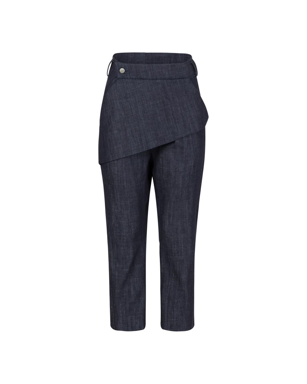 Clothes by Locker Room Drop-Crotch Flap Jeans in Blue | Lyst